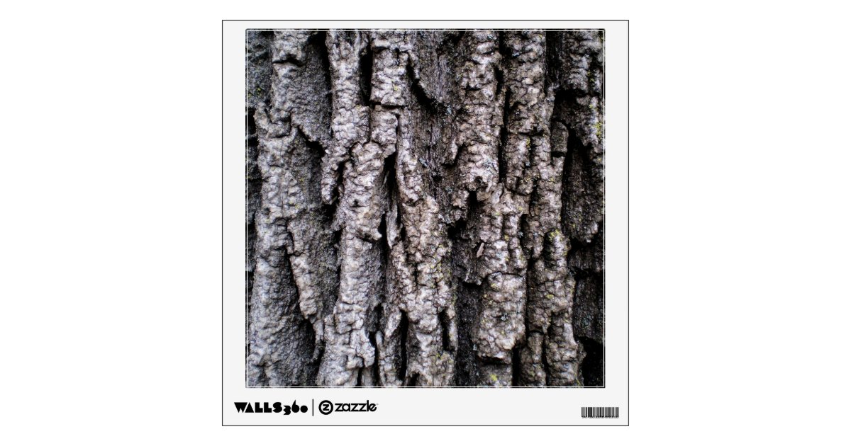 Tree Bark Wall Decal | Zazzle
