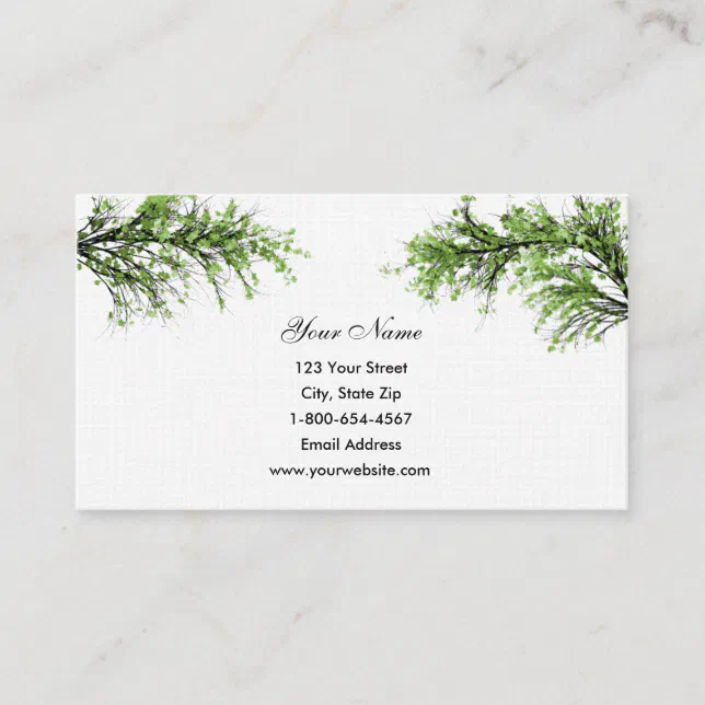 Tree Branches Business Cards | Zazzle