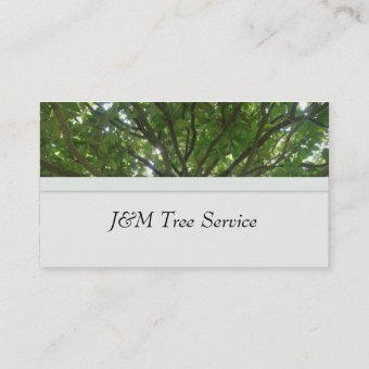 Tree Business Card | Zazzle