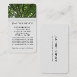 Tree Business Card | Zazzle