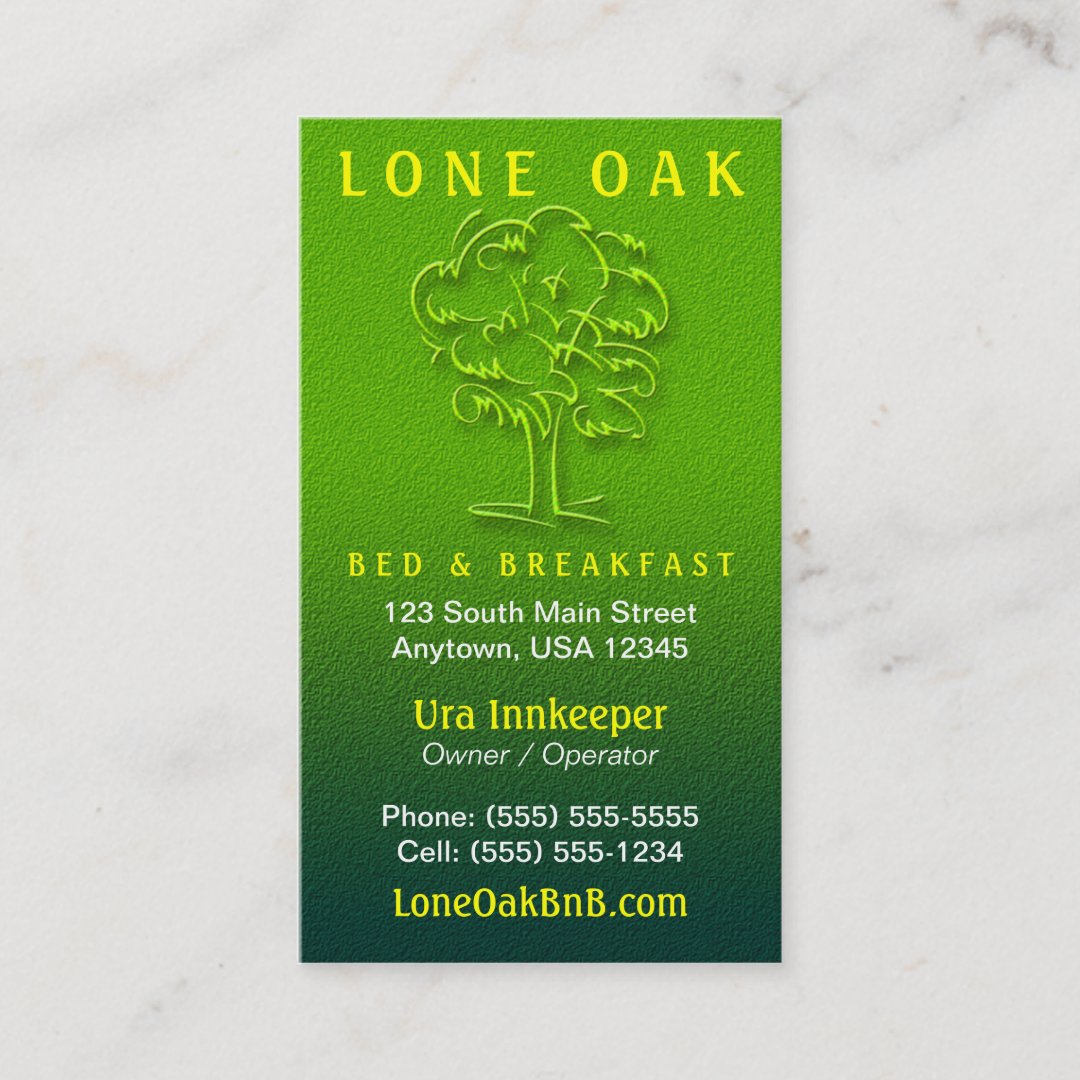 Tree Business Cards | Zazzle
