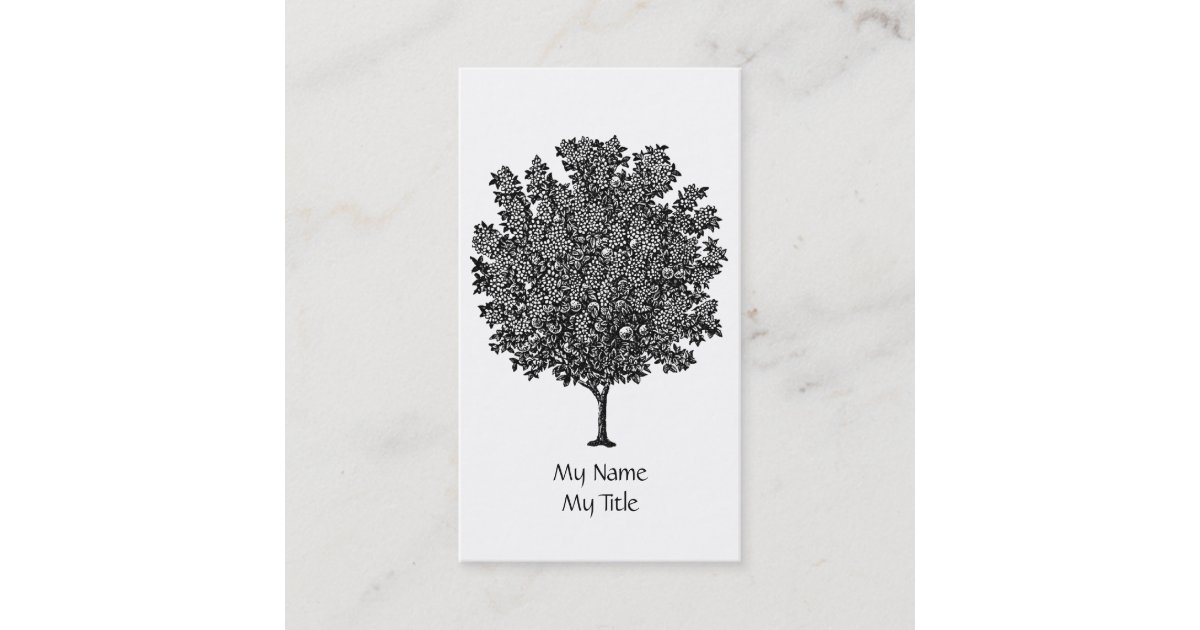 Tree Calling Card | Zazzle