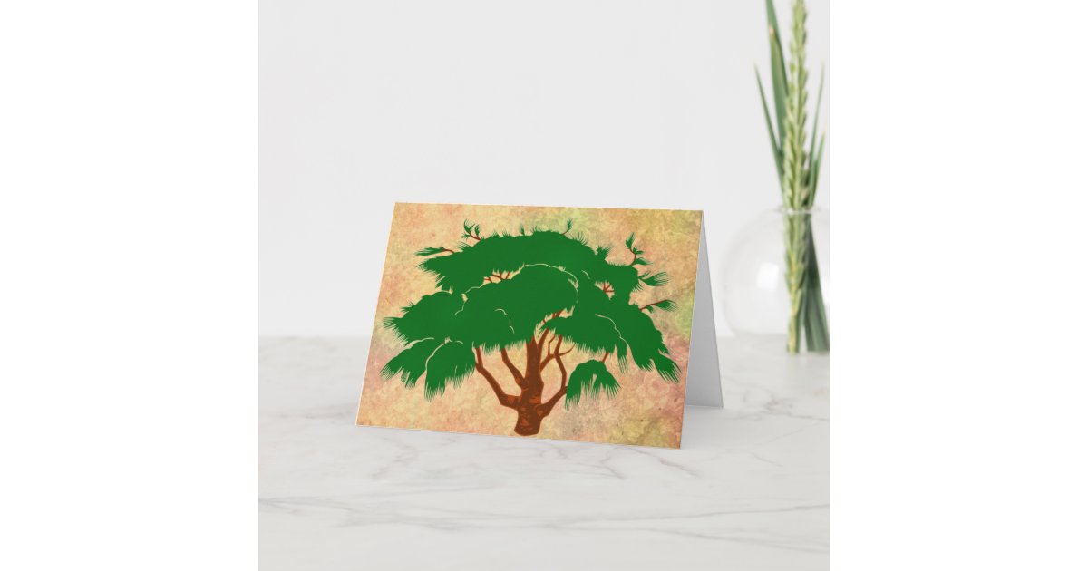 Tree Card | Zazzle