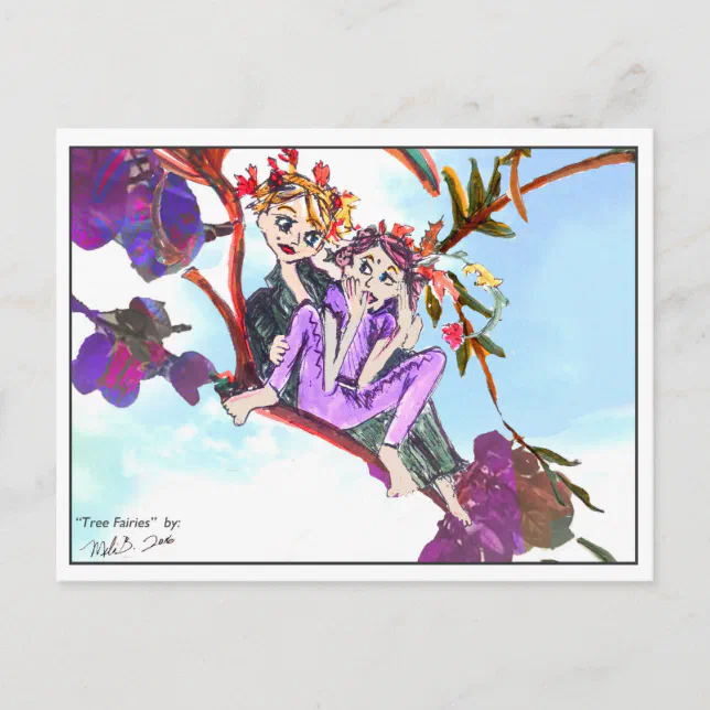 Tree Fairies 1 Postcard | Zazzle