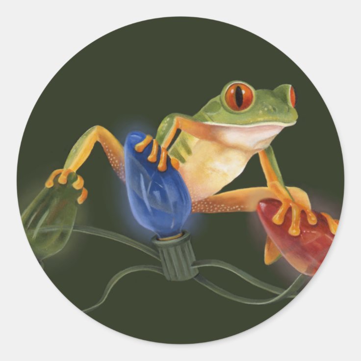Tree Frog Sticker | Zazzle