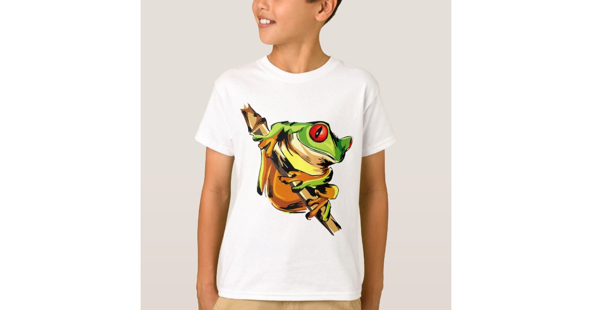 Tree Frog t-shirt | Zazzle