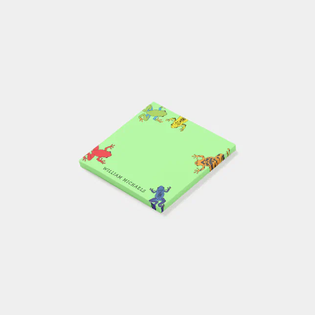 Tree Frogs Cute Kid's Post-it Notes | Zazzle
