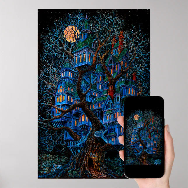 Tree House Poster | Zazzle