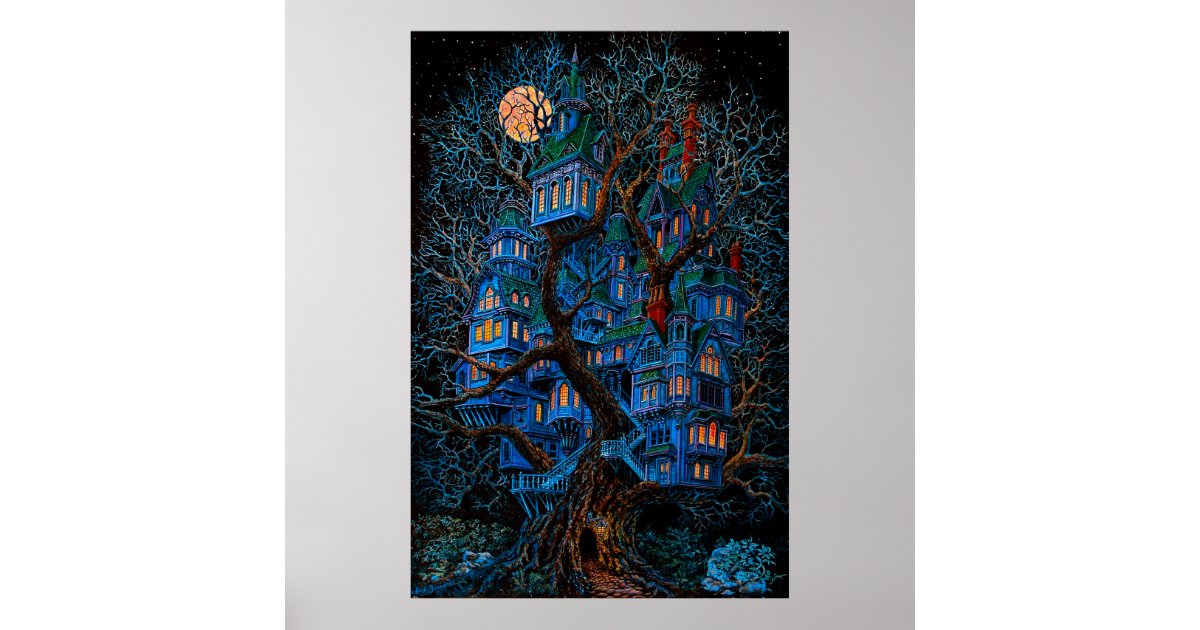 Tree House Poster | Zazzle