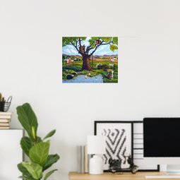 Tree House Poster | Zazzle