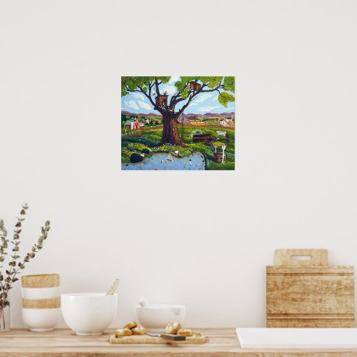 Tree House Poster | Zazzle