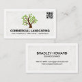 Tree Logo | QR Code Business Card | Zazzle