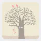 Tree Love Birds Love Initials Custom Sticker | Zazzle