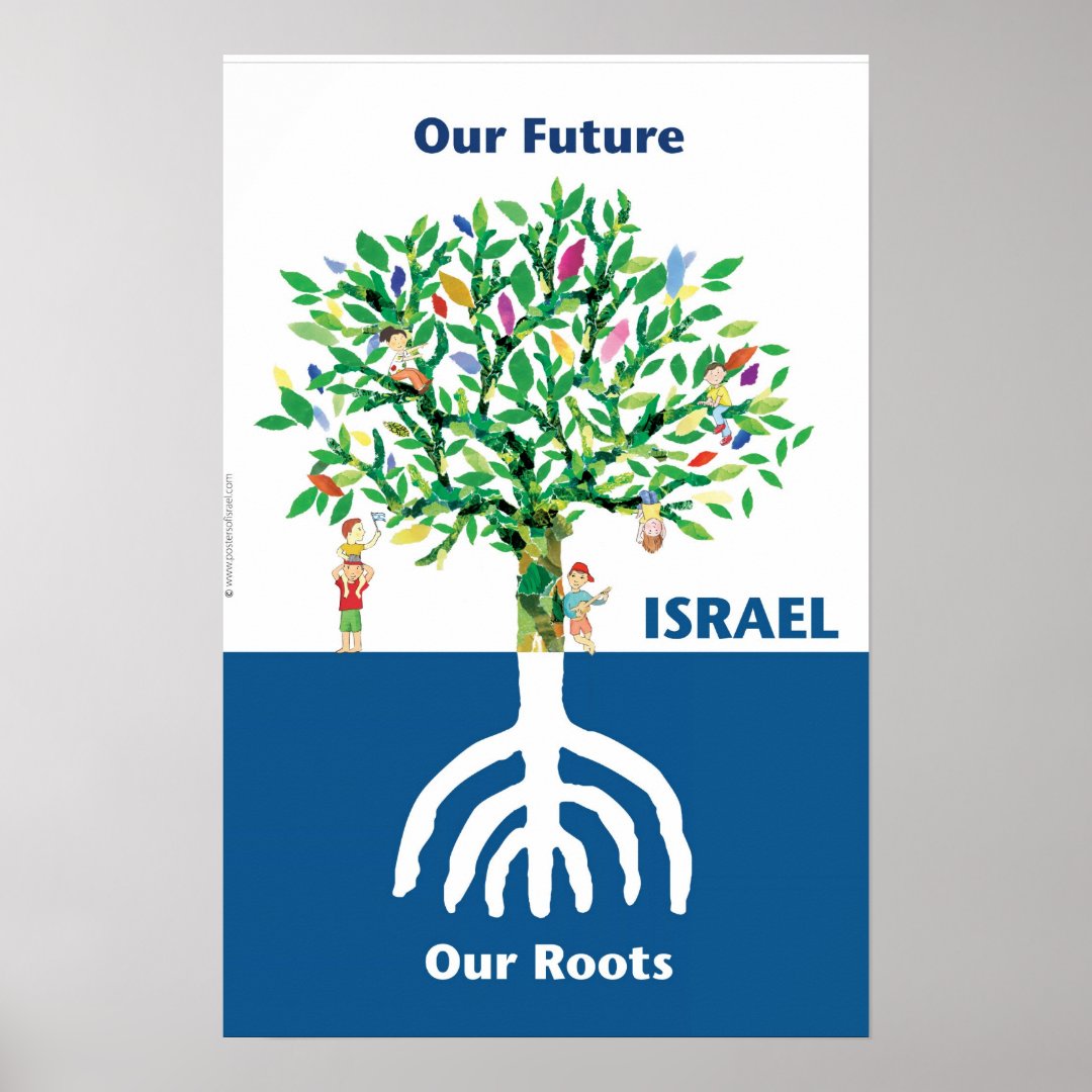Tree Menorah Poster | Zazzle