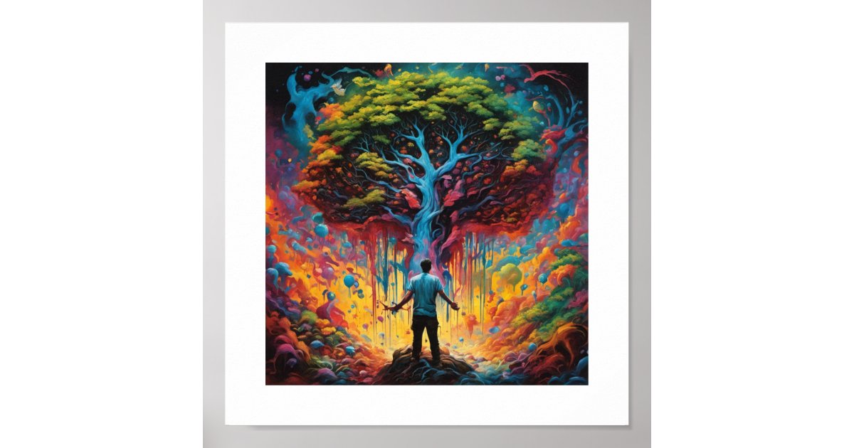 Tree of knowledge of good and evil poster | Zazzle