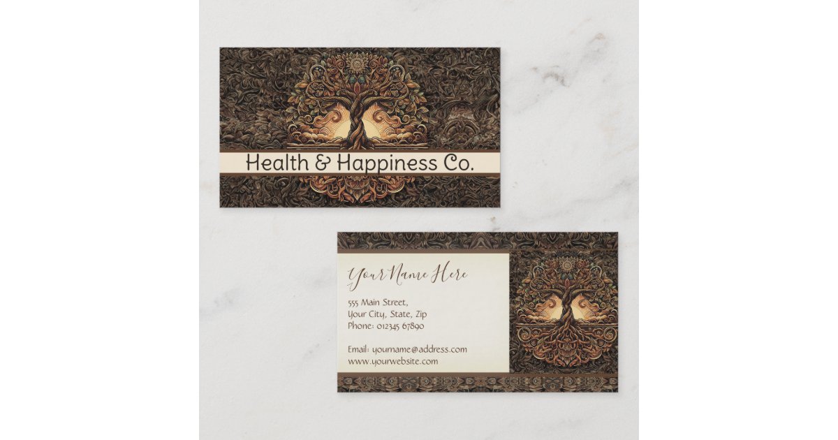 Tree of Life Business Card | Zazzle
