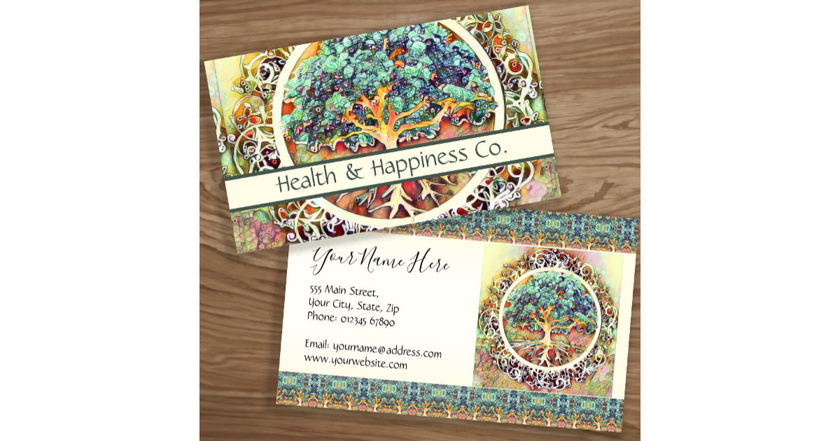 Tree of Life Business Card | Zazzle