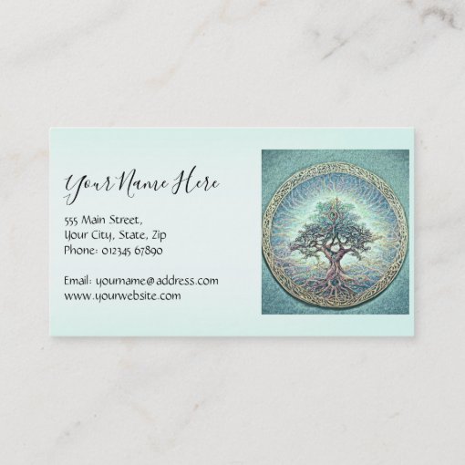 Tree of Life Business Card | Zazzle