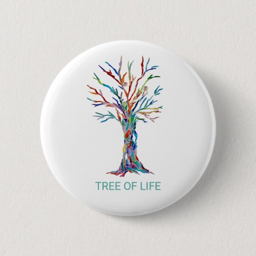 Tree of Life Button | Zazzle