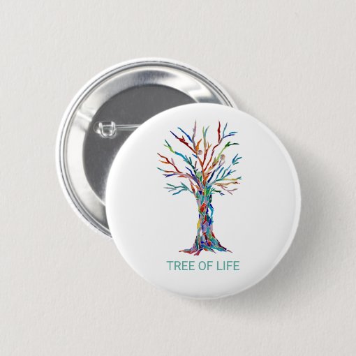 Tree of Life Button | Zazzle