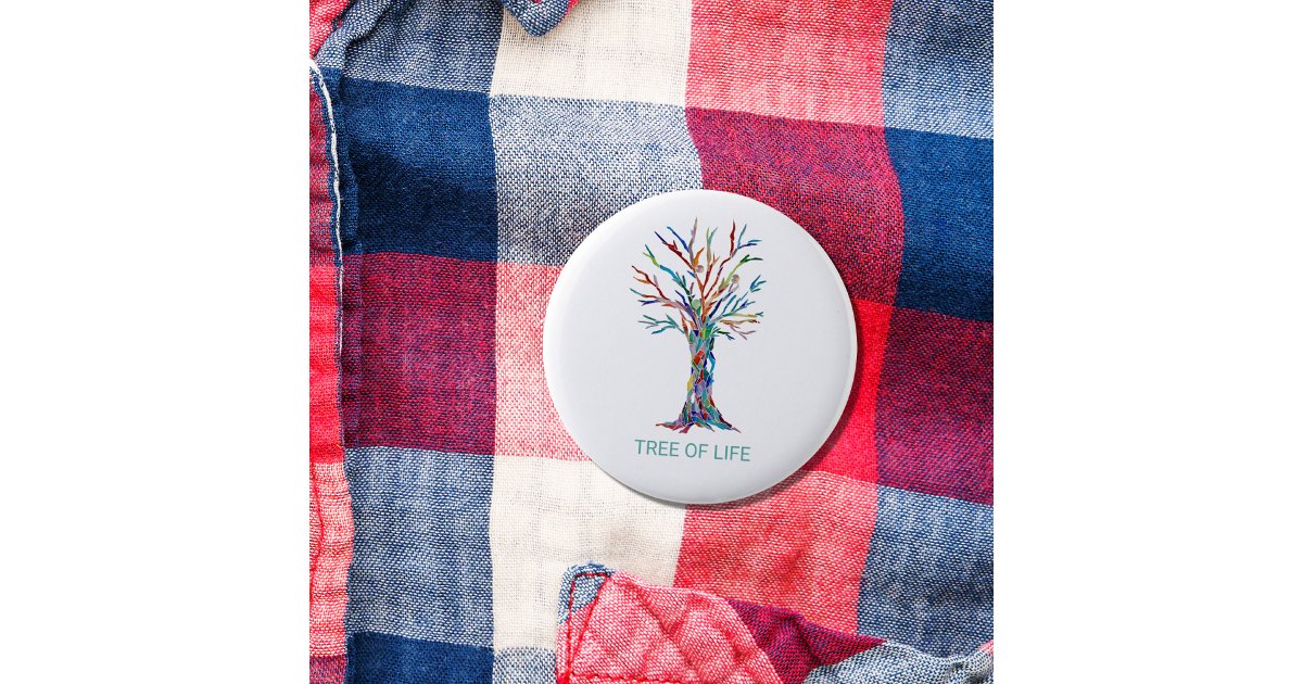 Tree of Life Button | Zazzle