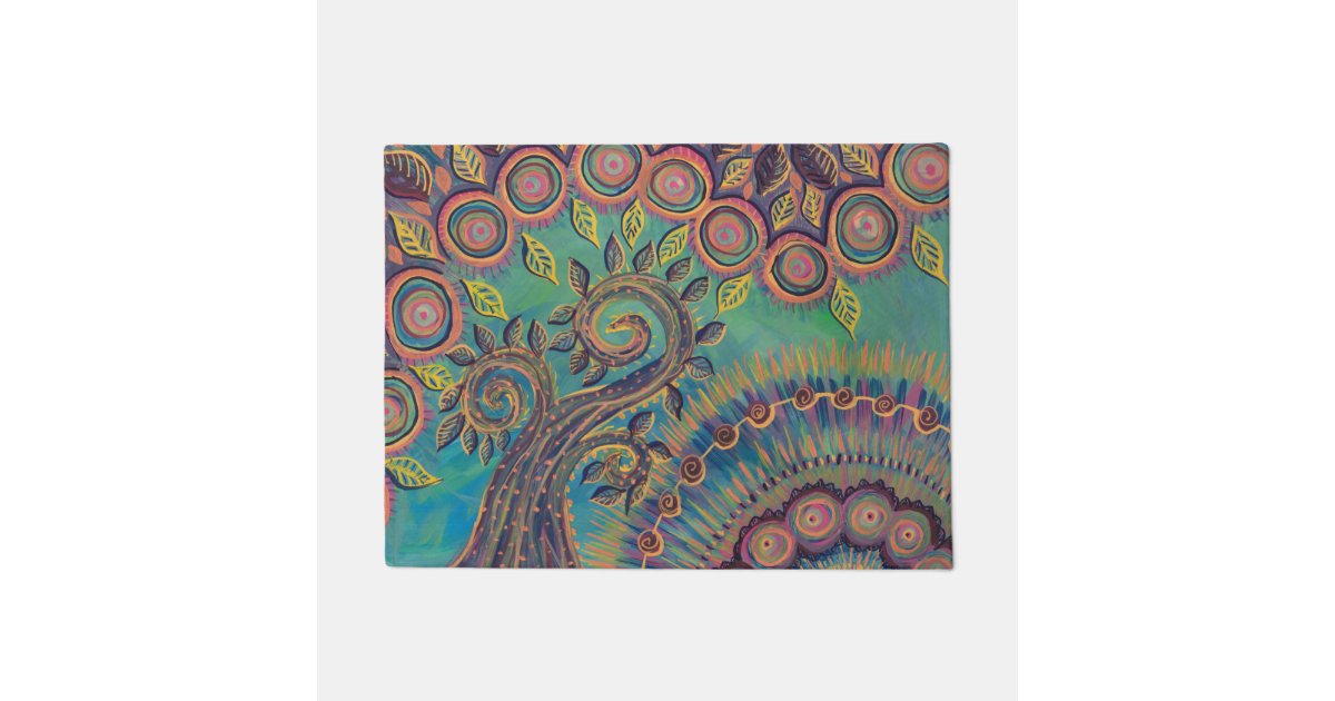 tree of life door mat | Zazzle