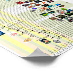 Tree of Life evolution poster | Zazzle