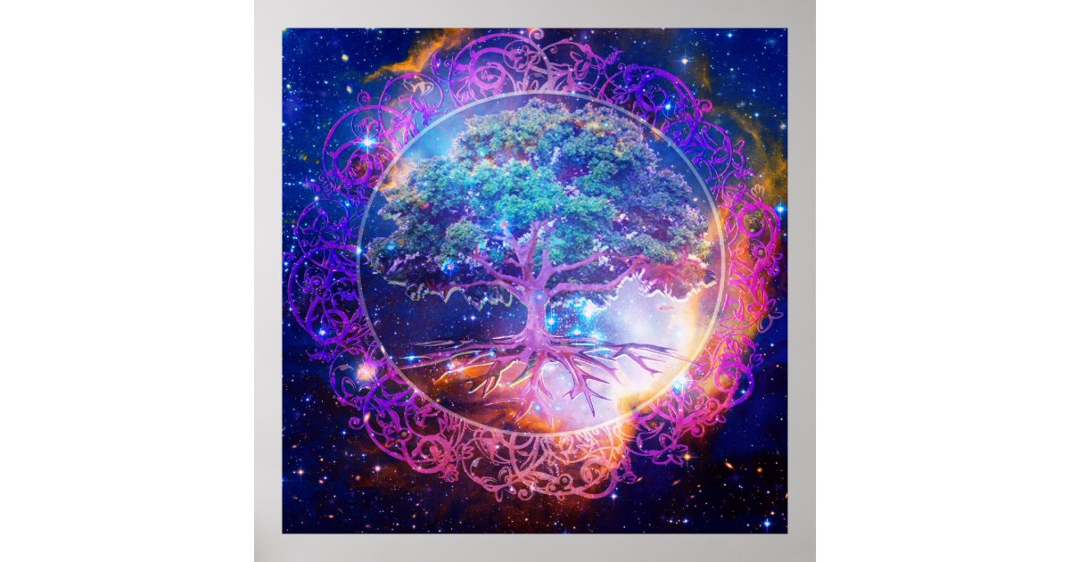 Tree of Life Healing Poster | Zazzle