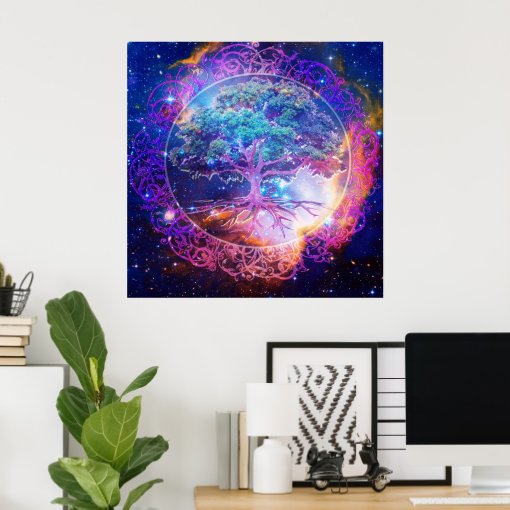 Tree of Life Healing Poster | Zazzle