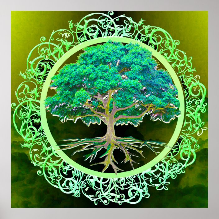 Tree of Life Health Poster | Zazzle.com