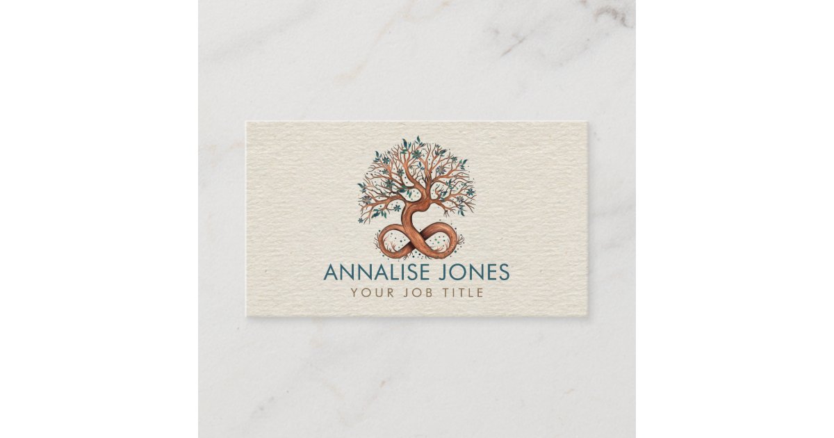 Tree of Life - Infinity Business Card | Zazzle