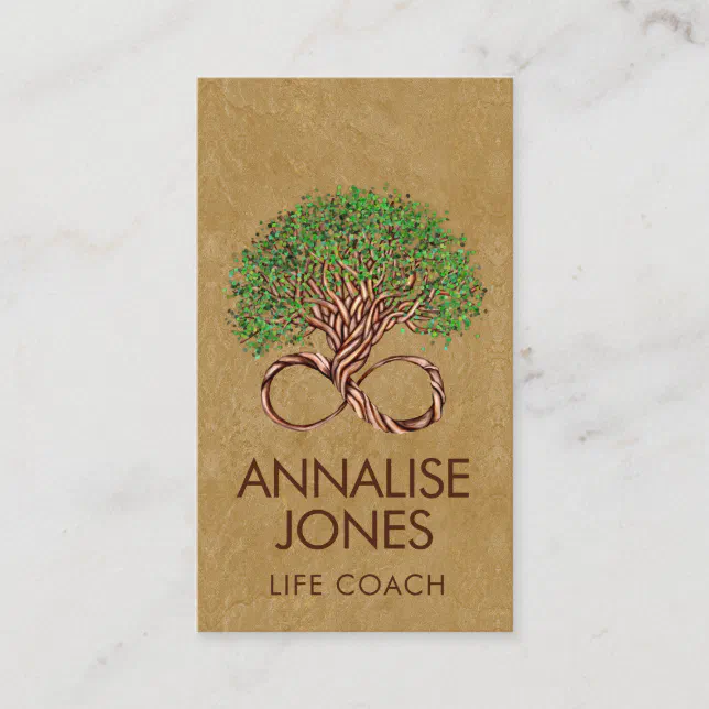Tree of Life - Infinity Business Card | Zazzle