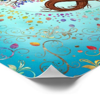 Tree of Life - Infinity Poster | Zazzle