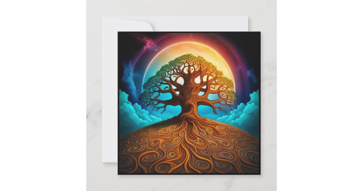 Tree of Life Invitation | Zazzle