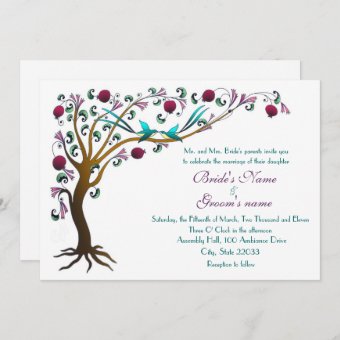 Tree of life invitations | Zazzle