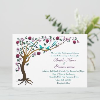 Tree of life invitations | Zazzle