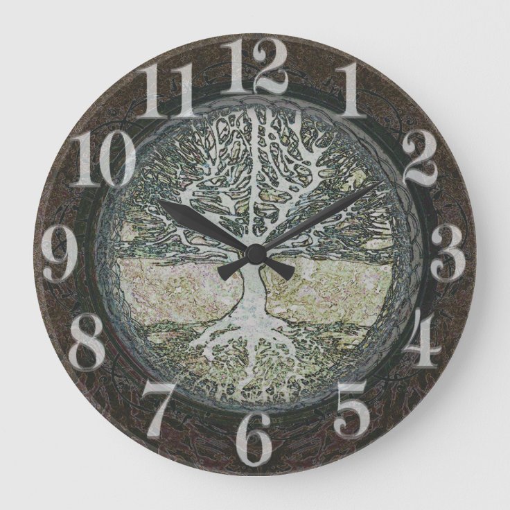 Tree of Life Large Clock | Zazzle