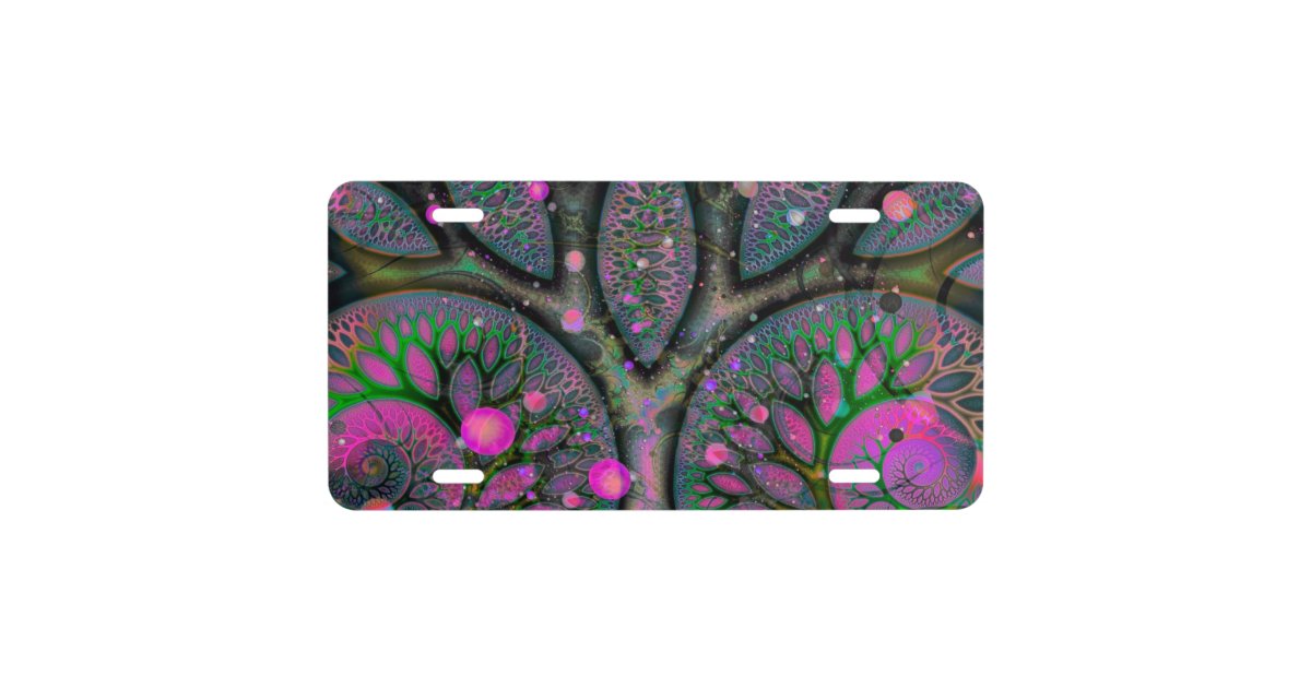 Tree of Life License Plate | Zazzle
