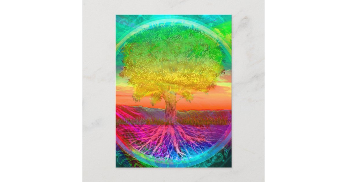 Tree of Life Miracles Postcard | Zazzle