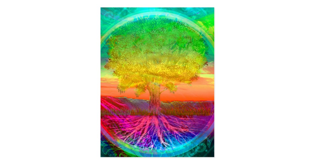 Tree of Life Miracles Postcard | Zazzle.com