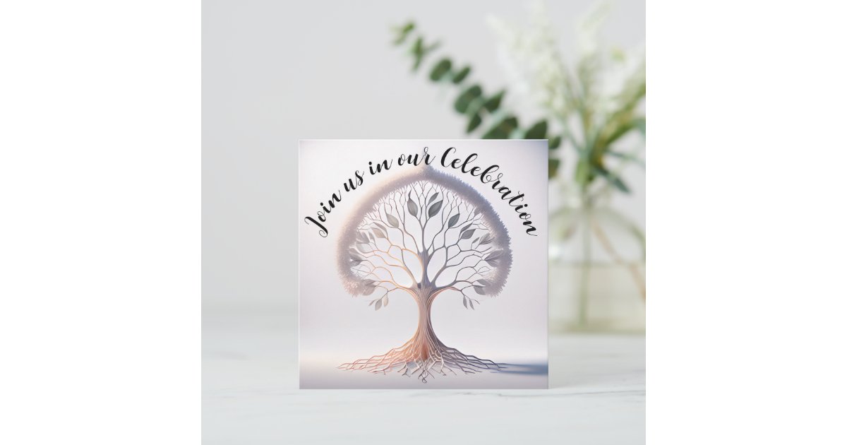 Tree of Life Party Invitation | Zazzle