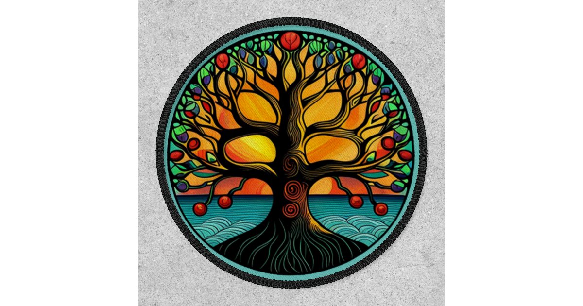 Tree of Life Patch | Zazzle