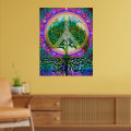 Tree of Life Peace Poster | Zazzle