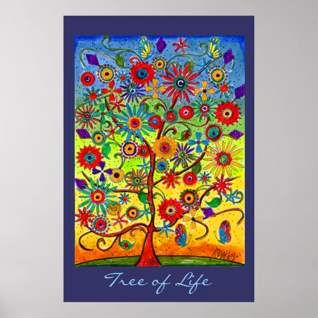 Tree of Life poster | Zazzle