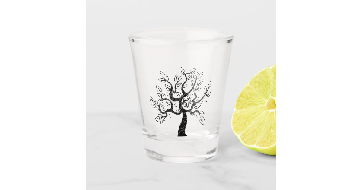 Tree of Life Shot Glass | Zazzle