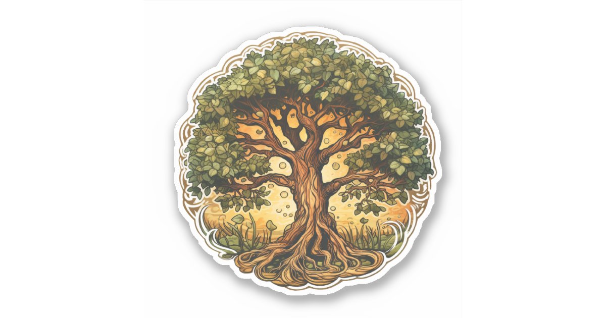 Tree of Life Sticker | Zazzle