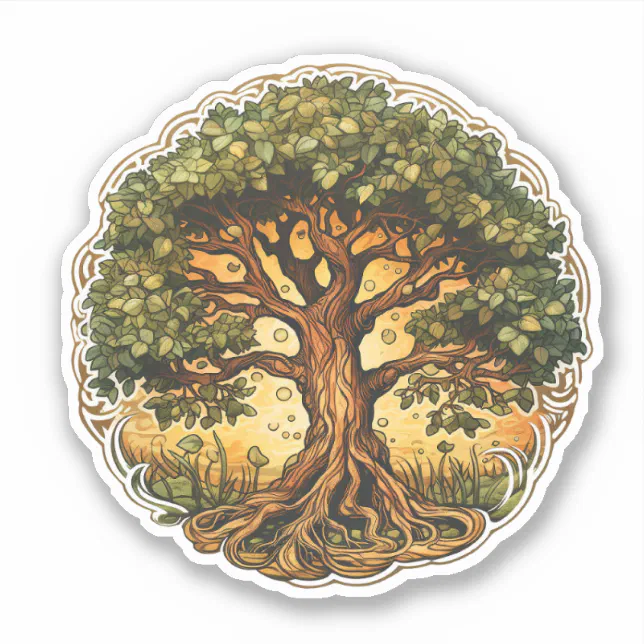 Tree of Life Sticker | Zazzle