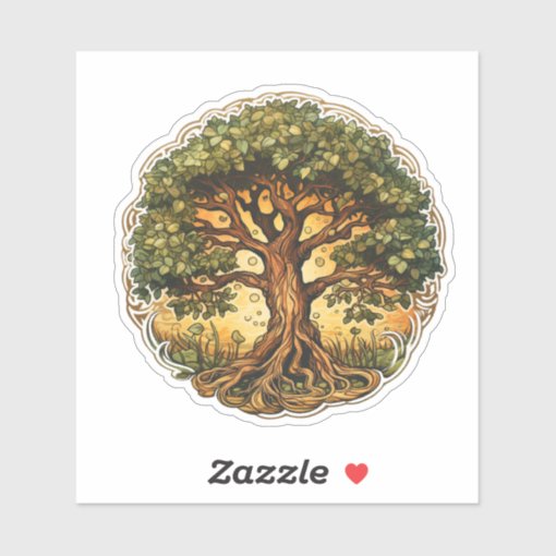 Tree of Life Sticker | Zazzle