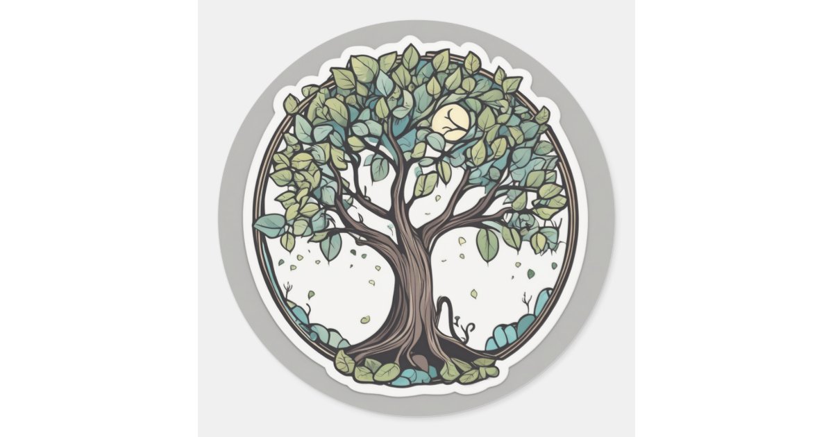 Tree of Life Sticker | Zazzle