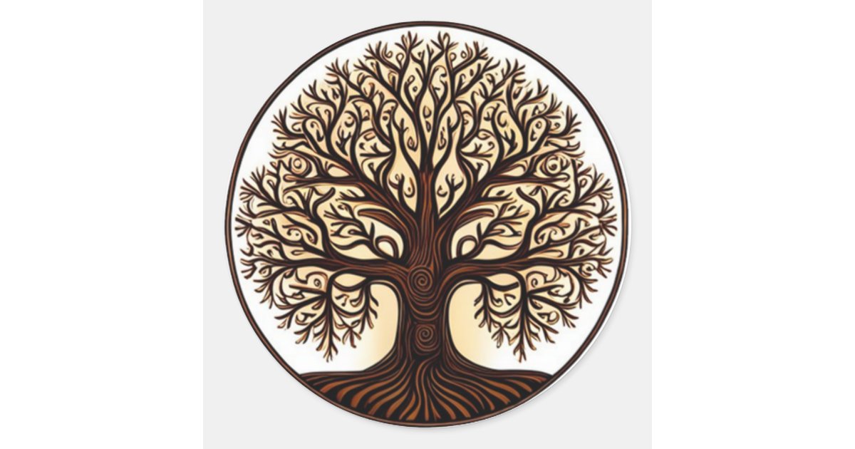 Tree of Life Stickers | Zazzle